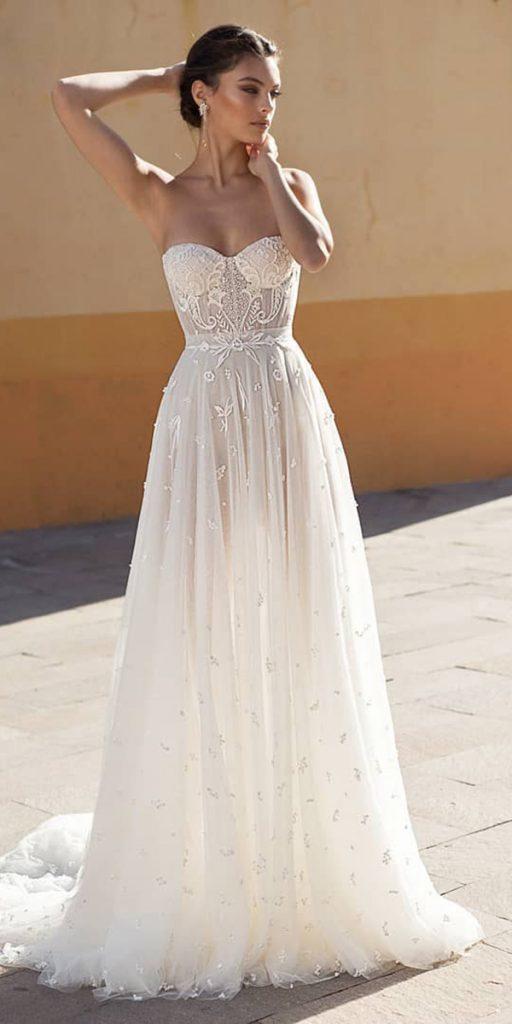 Strapless Wedding Dresses: 18 Styles For A Queen