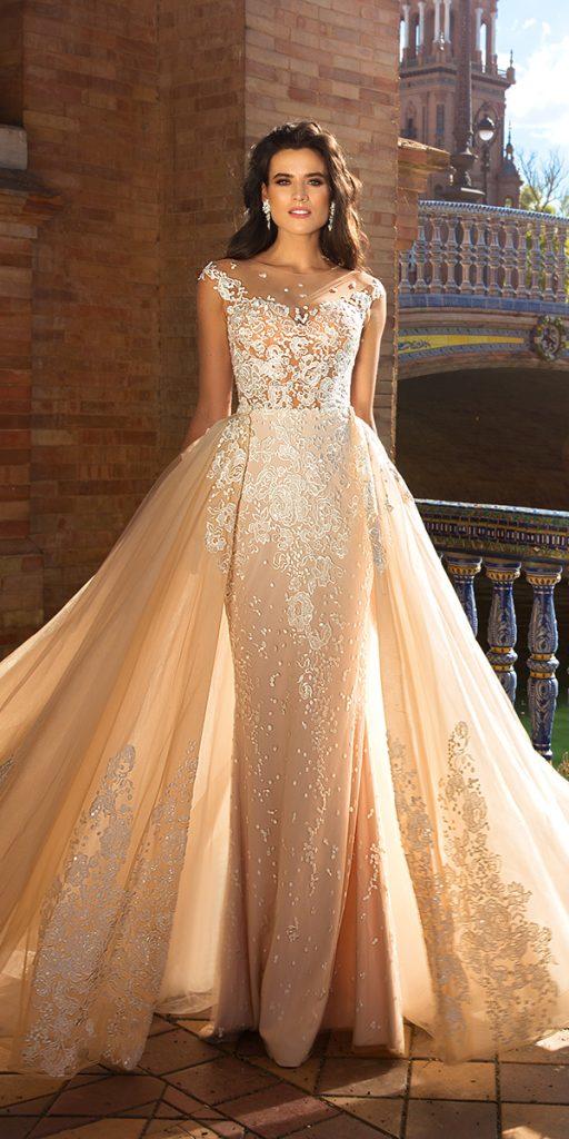 30 Brilliant Crystal Design Wedding Dresses | Wedding Dresses Guide