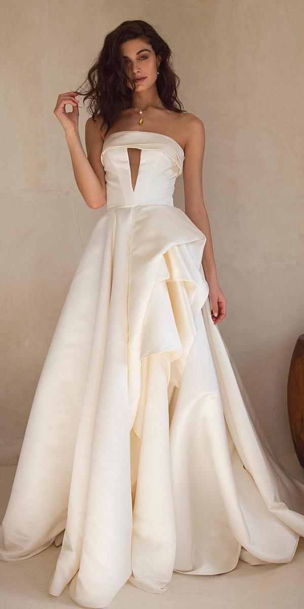 21 Strapless Wedding Dresses For A Queen | Wedding Dresses Guide