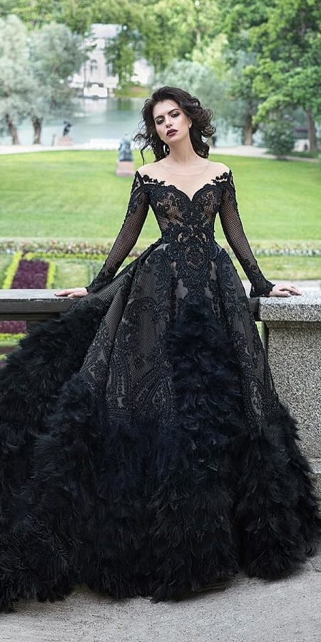 Gothic Wedding Dresses: 33 Dark Romance Styles