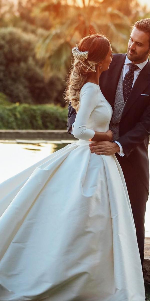 Satin Wedding Dresses: 15 Classic and Chic Silhouettes