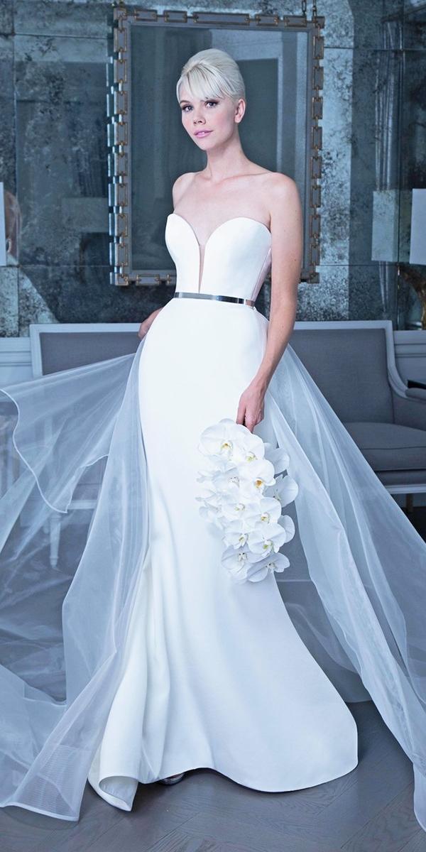 24 Satin Wedding Dresses For The Minimalist Bride | Wedding Dresses Guide
