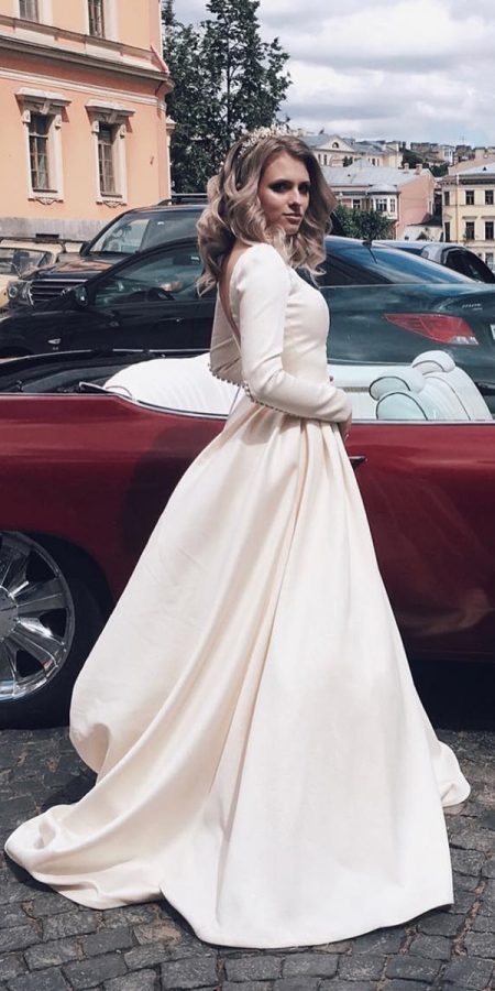 Satin Wedding Dresses: 12 Classic and Chic Silhouettes