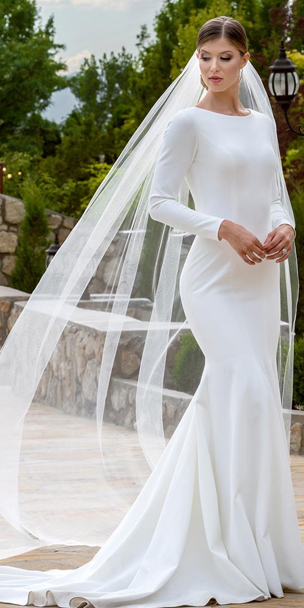 24 Satin Wedding Dresses For The Minimalist Bride | Wedding Dresses Guide