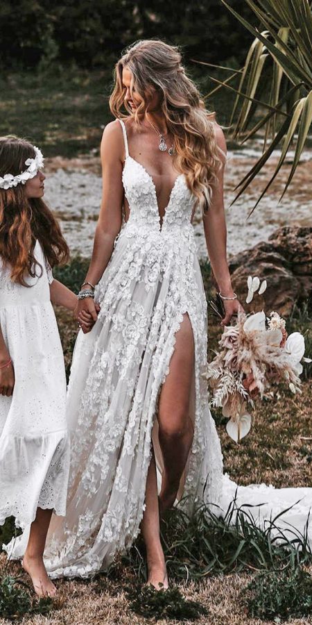 Rustic Lace Wedding Dresses: 24 Styles For Brides