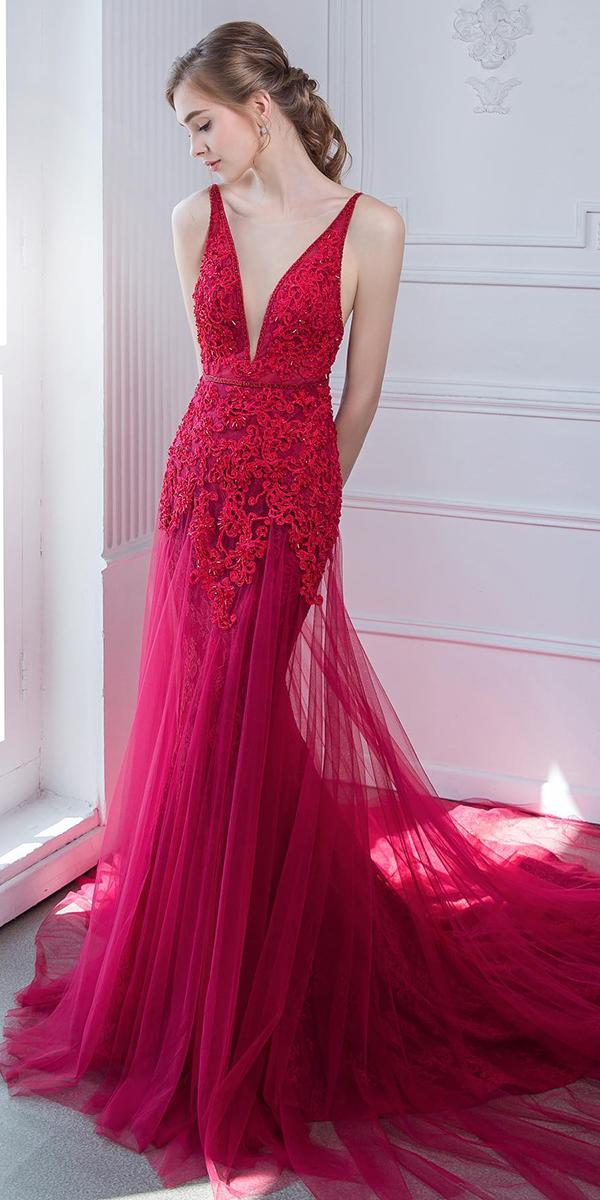 Red Wedding Dresses: 18 Lovely Options For Brides