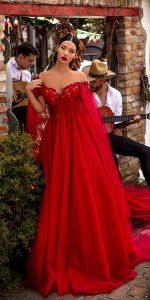 Blood Red Wedding Dresses: 12 Amazing Suggestions