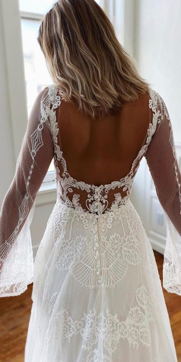 24 Lovely Lace Back Wedding Dresses | Wedding Dresses Guide