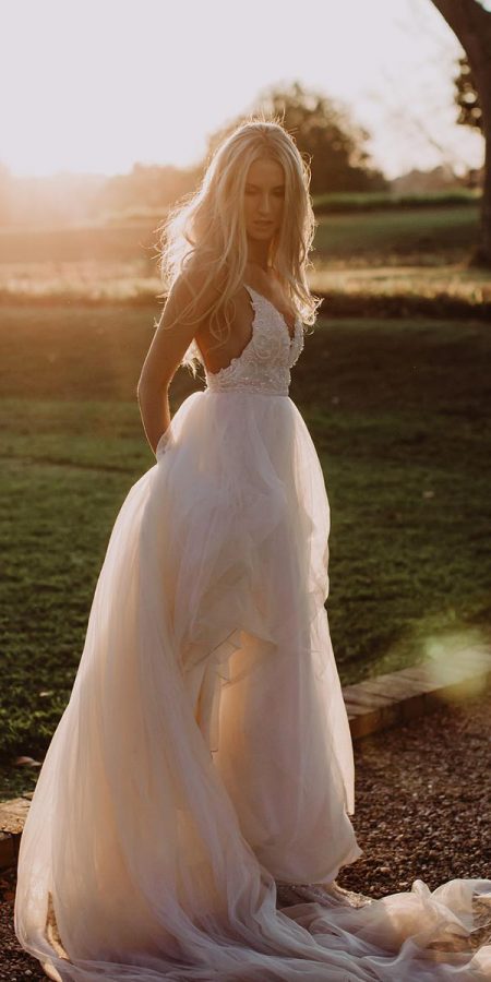18 Rustic Lace Wedding Dresses For Different Tastes Of Brides | Wedding ...