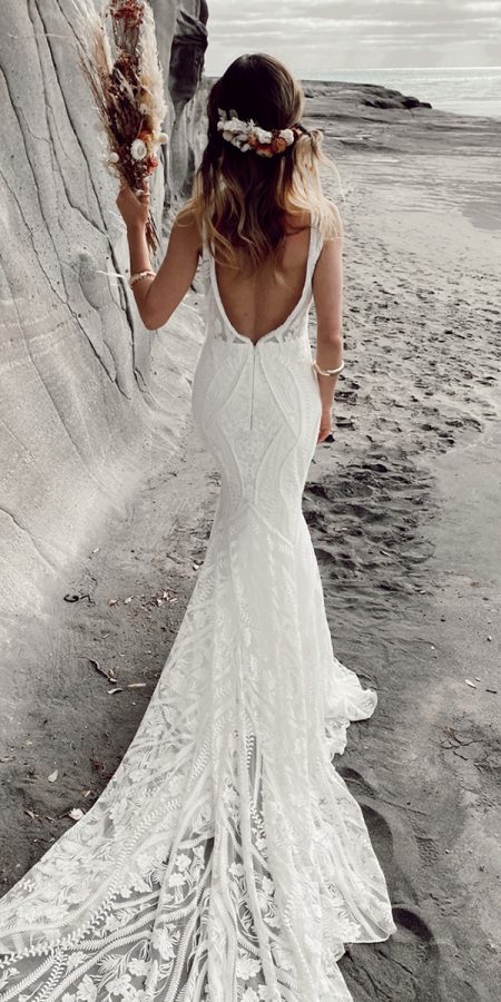 18 Rustic Lace Wedding Dresses For Different Tastes Of Brides | Wedding ...