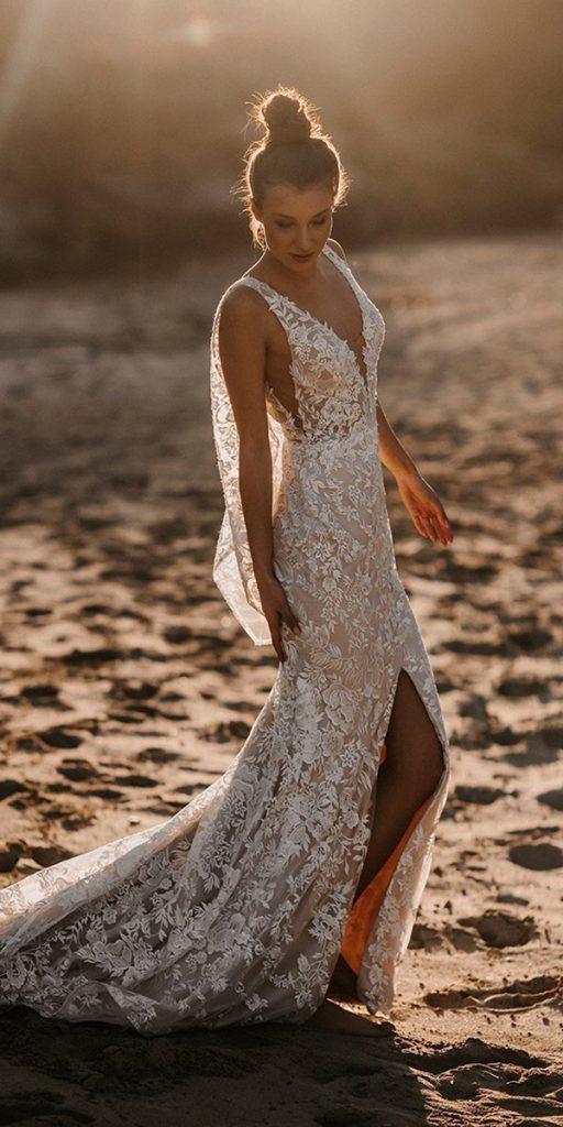 Lace Beach Wedding Dresses That Are Fantastic 2021