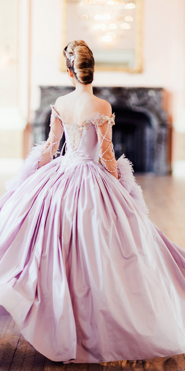 Purple Wedding Dresses: 12 Admirable Styles For Bride