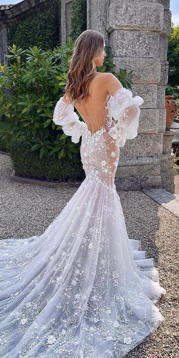 Trumpet Wedding Dresses That Are Fancy & Romantic