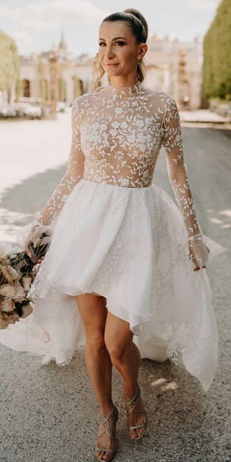 High Low Wedding Dresses: 21 Trend Of The Year Options