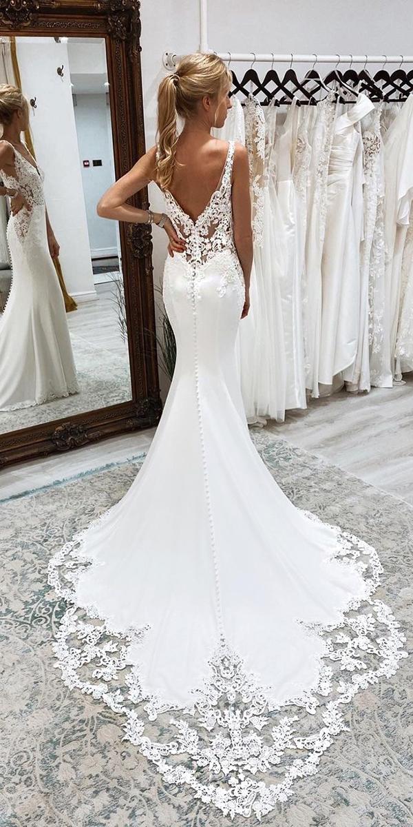 Trumpet Wedding Dresses: 18 Styles That Are Fancy
