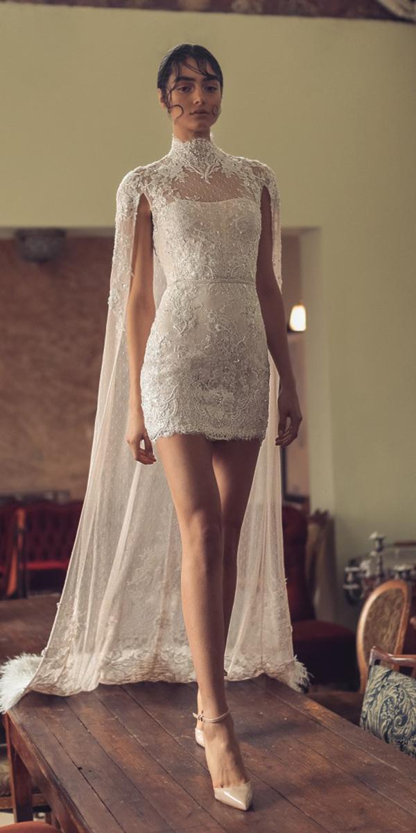 Lace Short Wedding Dresses: 21 Trendy Styles For Wedding