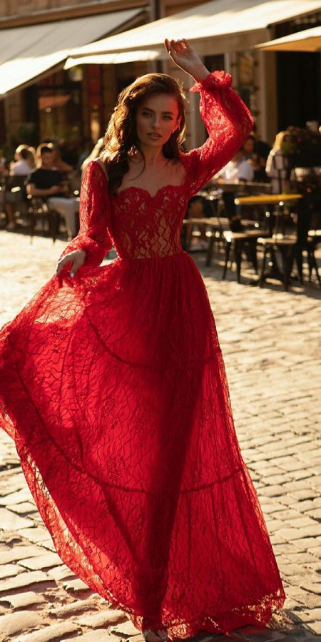 15 Your Lovely Red Wedding Dresses | Wedding Dresses Guide