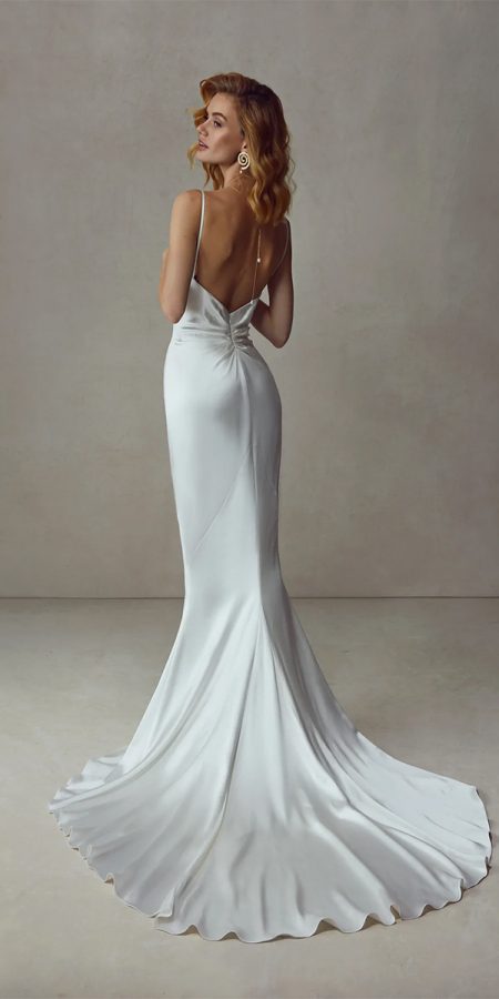 Satin Mermaid Wedding Dresses 21 Options For Extraordinary Brides