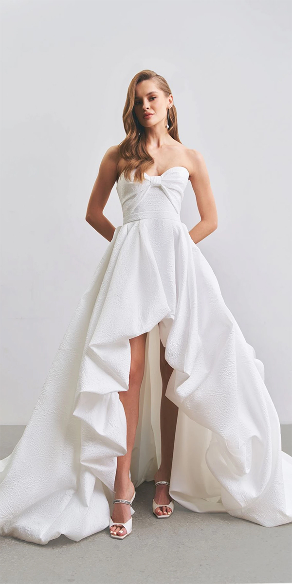 High Low Wedding Dresses: 21 Trend Of The Year Options