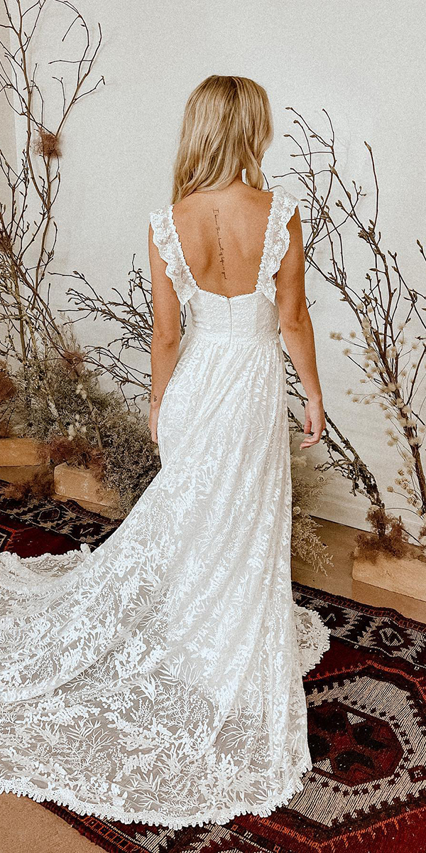 Rustic Wedding Dresses: 33 Looks For Countryside Celebration