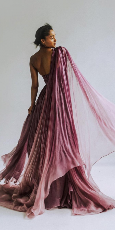 Purple Wedding Dresses: 15 Admirable Styles For Bride