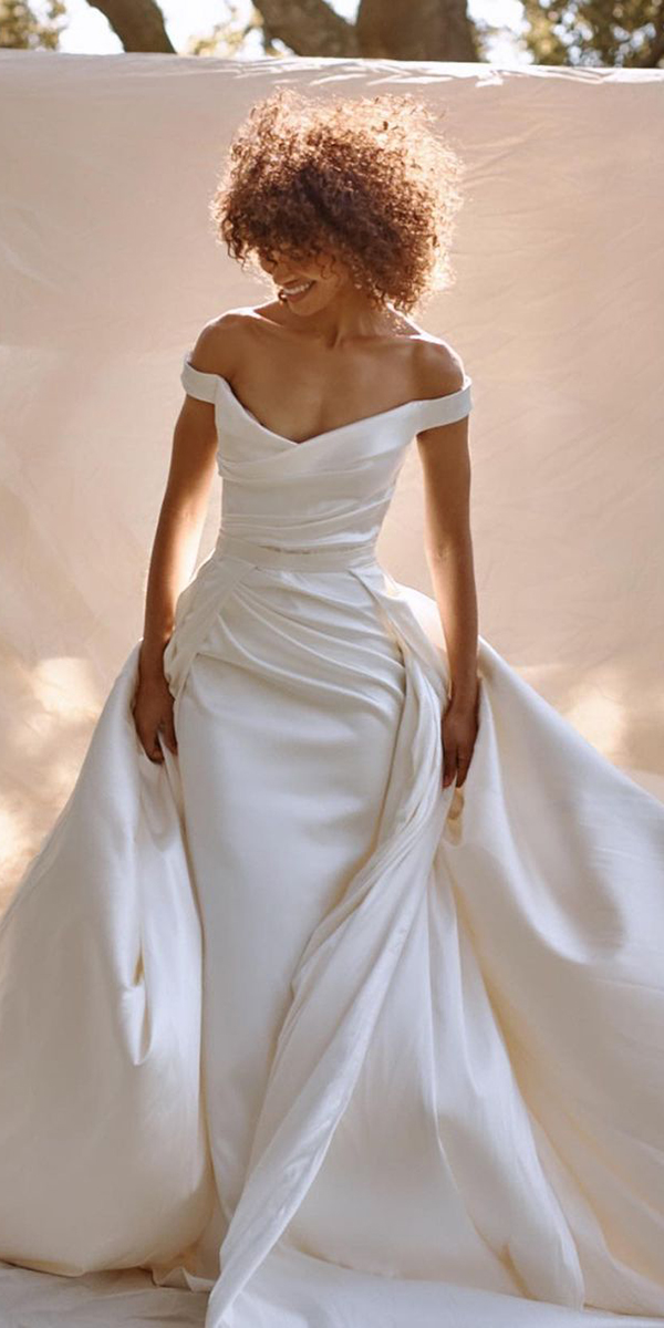 Satin Wedding Dresses: 21 Classic and Chic Styles
