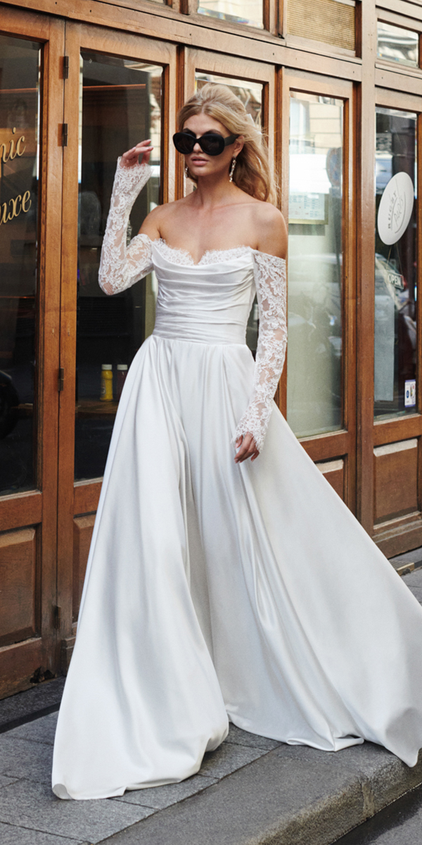 Satin Wedding Dresses: 21 Classic and Chic Styles
