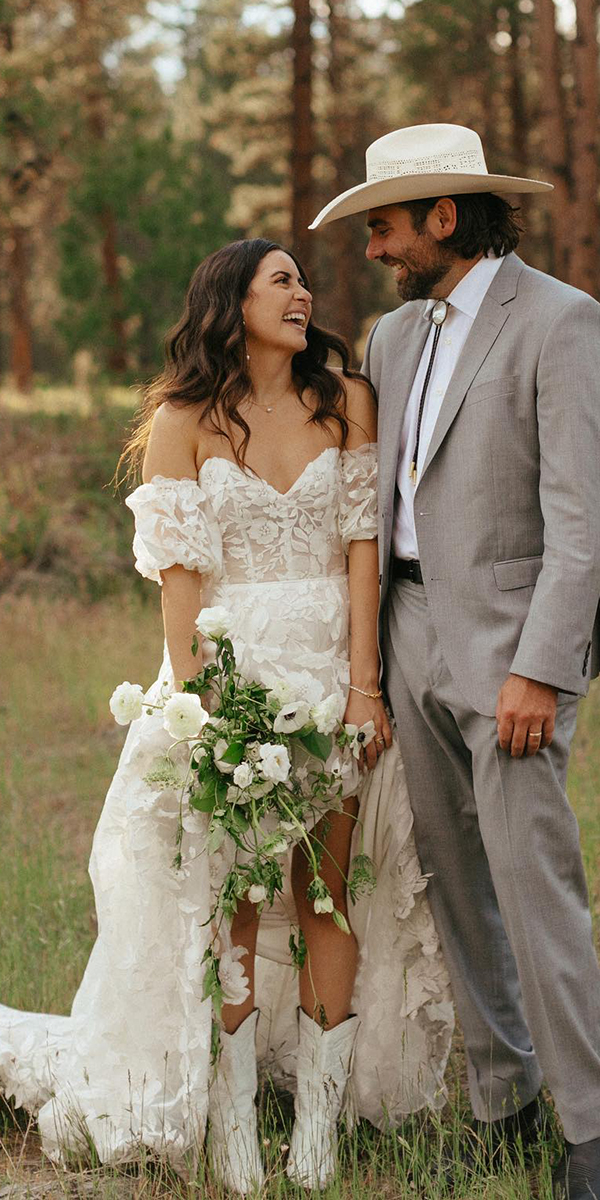 Western Wedding Dresses: 15 Styles That Are Fashionably Ever After