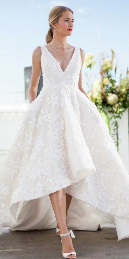 High Low Wedding Dresses: 21 Trend Of The Year Options