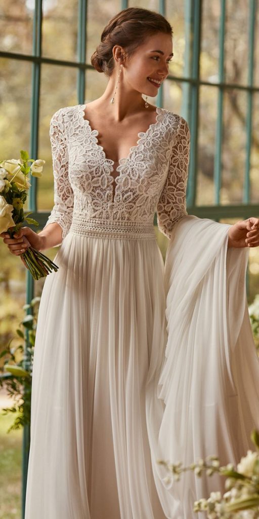 Rustic Lace Wedding Dresses: 24 Styles For Brides