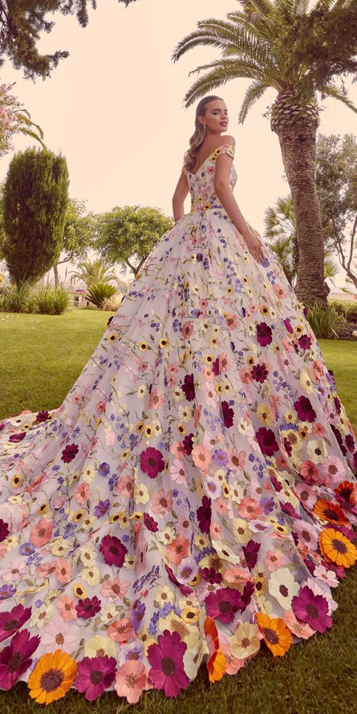 Colored Wedding Dresses: 30 Stylish Gowns For Bride