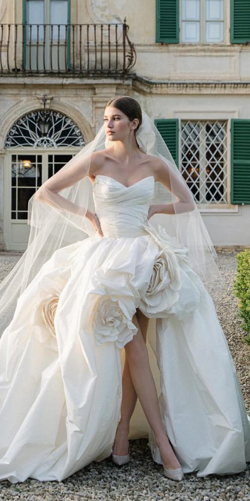 High Low Wedding Dresses: 21 Trend Of The Year Options