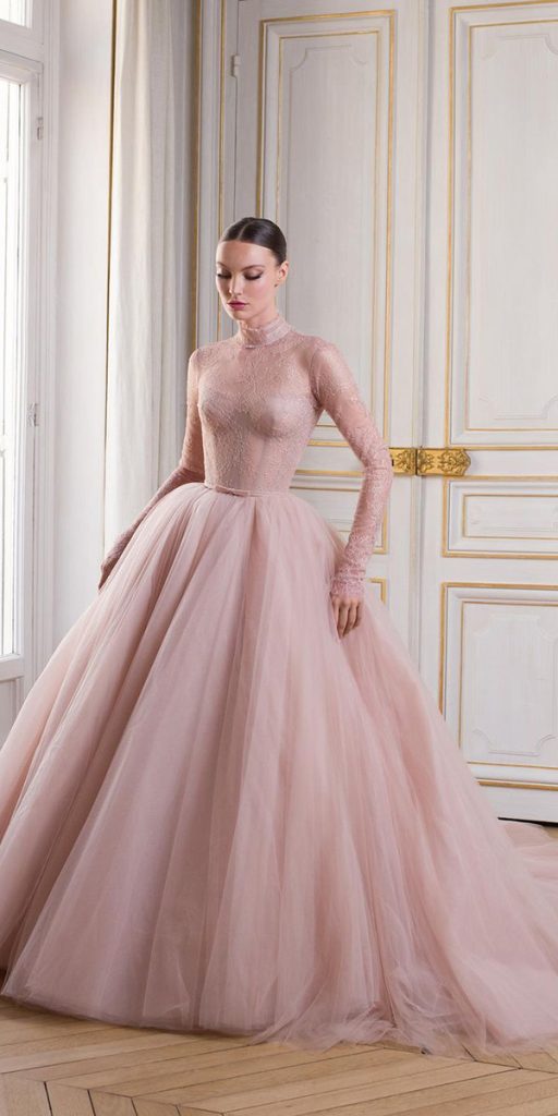 Blush Wedding Dresses: 12 Styles That You Must See