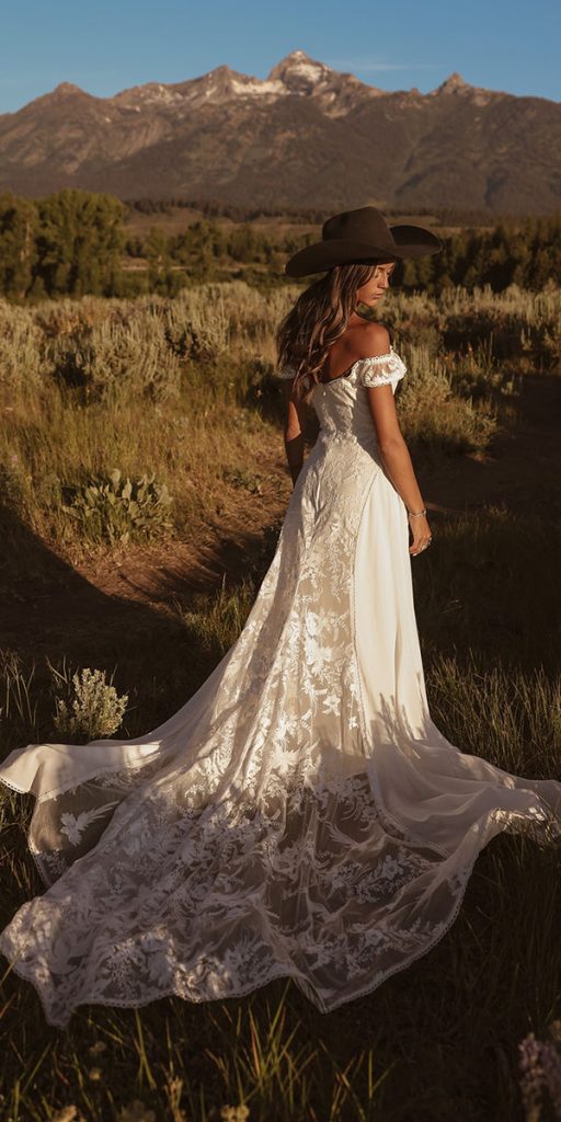 Rustic Lace Wedding Dresses: 24 Styles For Brides